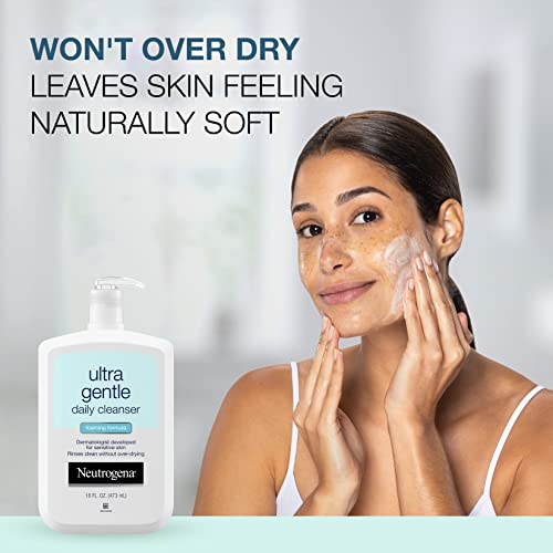 Ultra Gentle Hydrating Daily Facial Cleanser for Sensitive Skin