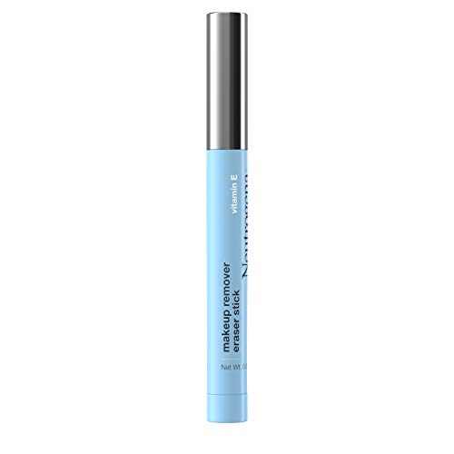 Neutrogena Makeup Remover Eraser Stick with Vitamin E, Easy-to Use & Travel-Friendly Makeup Removing Gel Pen for On-the-Go Touch-Ups of Stray or Smudged Eyeliner, Lipstick, & More, 0.04 oz