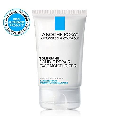 La Roche-Posay Toleriane Double Repair Face Moisturizer, Daily Moisturizer Face Cream with Ceramide and Niacinamide for All Skin Types, Oil Free, Fragrance Free