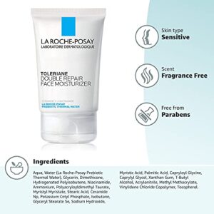 La Roche-Posay Toleriane Double Repair Face Moisturizer, Daily Moisturizer Face Cream with Ceramide and Niacinamide for All Skin Types, Oil Free, Fragrance Free