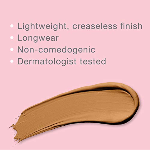 Neutrogena Healthy Skin Radiant Brightening Cream Concealer with Peptides & Vitamin E Antioxidant, Lightweight Perfecting Concealer Cream, Non-Comedogenic, Ecru Light 02 with cool undertones, 0.24 oz