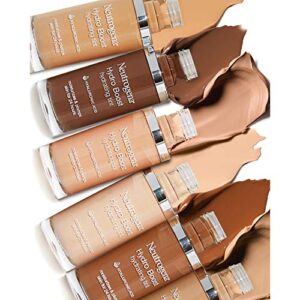 Neutrogena Hydro Boost Hydrating Tint with Hyaluronic Acid, Lightweight Water Gel Formula, Moisturizing, Oil-Free & Non-Comedogenic Liquid Foundation Makeup, 60 Natural Beige 1.0 fl. oz