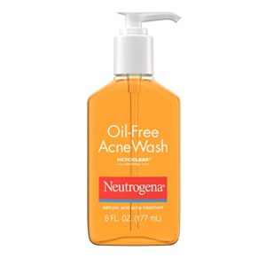 neutrogena oil-free acne wash, 6 fluid ounce