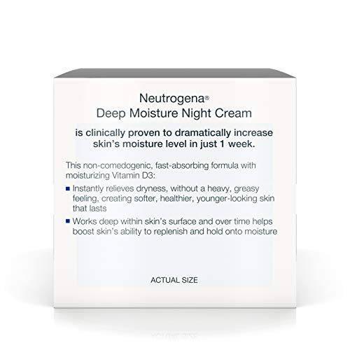 Neutrogena Deep Moisture Night, 2.25 Ounce