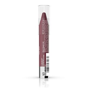 Neutrogena MoistureSmooth Color Stick for Lips, Moisturizing and Conditioning Lipstick with a Balm-Like Formula, Nourishing Shea Butter and Fruit Extracts, 80 Rich Raisin.011 oz