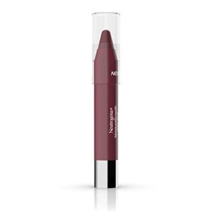 Neutrogena MoistureSmooth Color Stick for Lips, Moisturizing and Conditioning Lipstick with a Balm-Like Formula, Nourishing Shea Butter and Fruit Extracts, 80 Rich Raisin.011 oz