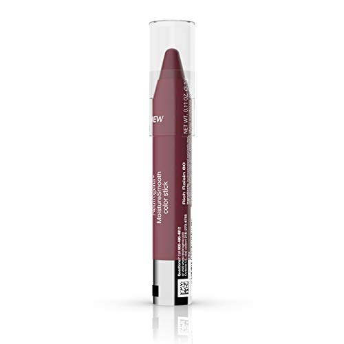 Neutrogena MoistureSmooth Color Stick for Lips, Moisturizing and Conditioning Lipstick with a Balm-Like Formula, Nourishing Shea Butter and Fruit Extracts, 80 Rich Raisin.011 oz