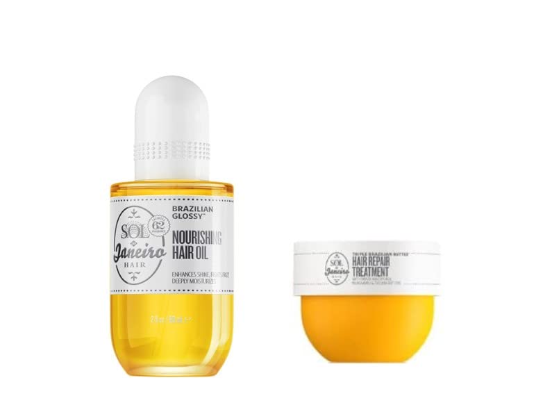 SOL DE JANEIRO Hair Oil and Mini Hair Mask Bundle