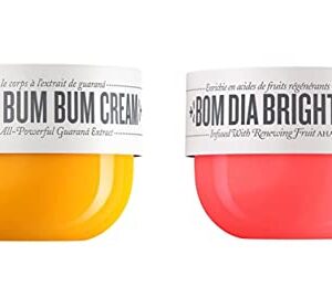 SOL DE JANEIRO Brazilian Bum Bum Cream and Bom Dia Bright Body Cream with Vitamin C Body Cream Bundle