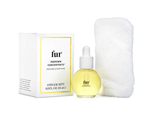 Fur Ingrown Concentrate: Ingrown Hair Treatment, Exfoliating Oil Kit for your Hair and Skin to Smoothe, Soothe and Treat Ingrown Hairs - 0.5 FL OZ