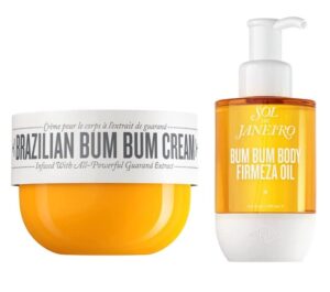 sol de janeiro bum bum cream and frimeza body oil bundle