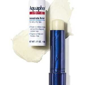 Aquaphor Lip Repair Stick, Lip Protectant, Moisturizing Lip Balm Multipack, 2 Count (Pack of 1)