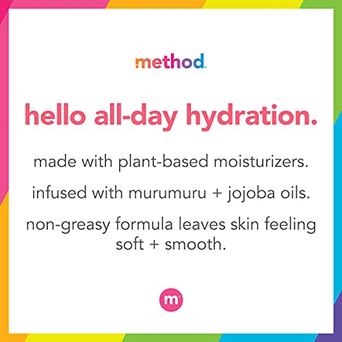 Method Daily Lotion, Simply Nourish, Plant-Based Moisturizer for 24 Hours of Hydration