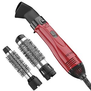 revlon 1200w perfect style hot air kit | style, curl, and volumize, 3 piece set