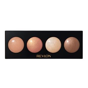 crème eyeshadow palette by revlon, illuminance eye makeup with crease- resistant ingredients, creamy pigmented in blendable matte & shimmer finishes, 730 skin lights, 0.12 oz