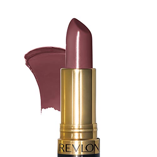 Revlon Super Lustrous Lipstick, High Impact Lipcolor with Moisturizing Creamy Formula, Infused with Vitamin E and Avocado Oil in Berries, Naughty Plum (045) 0.15 oz