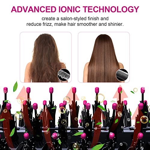 Hair Dryer Brush Blow Dryer Brush in One, Hair Dryer and Styler Volumizer Professional 4 in 1 Hot Air Brush, Negative Ion Anti-Frizz Blowout Hair Dryer Brush for Mothers Day Gifts for Mom