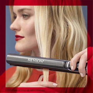 Revlon Copper Smooth Hair Flat Iron | Frizz Control for Fast and Shiny Styles, (XL 1 in)