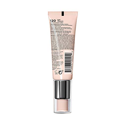 Revlon PhotoReady Candid Natural Finish Foundation, with Anti-Pollution, Antioxidant, Anti-Blue Light Ingredients, 120 Buff, 0.75 fl. oz.