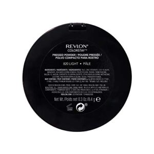 Face Powder by Revlon, ColorStay 16 Hour Face Makeup, Longwear Medium- Full Coverage with Flawless Finish, Shine & Oil Free, 820 Light, 2.4 Oz