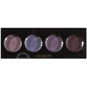 crème eyeshadow palette by revlon, illuminance eye makeup with crease- resistant ingredients, creamy pigmented in blendable matte & shimmer finishes, 701 wild orchids, 0.12 oz