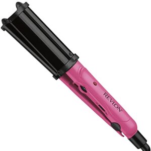 revlon tourmaline + ceramic hair waver iron | for long lasting waves (3/4 in)