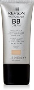 revlon photoready bb skin cream perfector, light, 1 fluid ounce