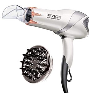 revlon 1875w infrared hair dryer for faster drying & maximum shine