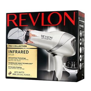 Revlon 1875W Infrared Hair Dryer for Faster Drying & Maximum Shine