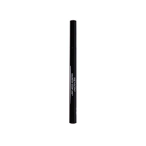 Liquid Eyeliner Pen by Revlon, ColorStay Sharp Line Eye Makeup, Waterproof, Smudgeproof, Longwearing with Slim Tapered Tip, 003 Blackest Black, 0.56 Fl Oz