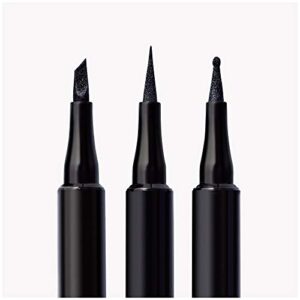 Liquid Eyeliner Pen by Revlon, ColorStay Sharp Line Eye Makeup, Waterproof, Smudgeproof, Longwearing with Slim Tapered Tip, 003 Blackest Black, 0.56 Fl Oz