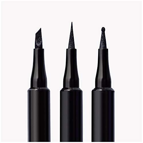 Liquid Eyeliner Pen by Revlon, ColorStay Sharp Line Eye Makeup, Waterproof, Smudgeproof, Longwearing with Slim Tapered Tip, 003 Blackest Black, 0.56 Fl Oz