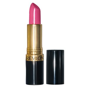 revlon super lustrous lipstick, high impact lipcolor with moisturizing creamy formula, infused with vitamin e and avocado oil in pinks, pink promise (778) 0.15 oz