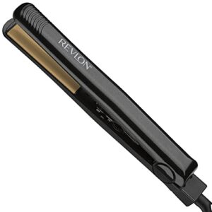 revlon perfect heat triple ceramic flat iron | for ultra straight styles (1 in)