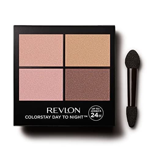 Eyeshadow Palette by Revlon, ColorStay Day to Night Up to 24 Hour Eye Makeup, Velvety Pigmented Blendable Matte & Shimmer Finishes, 505 Decadent, 0.16 Oz