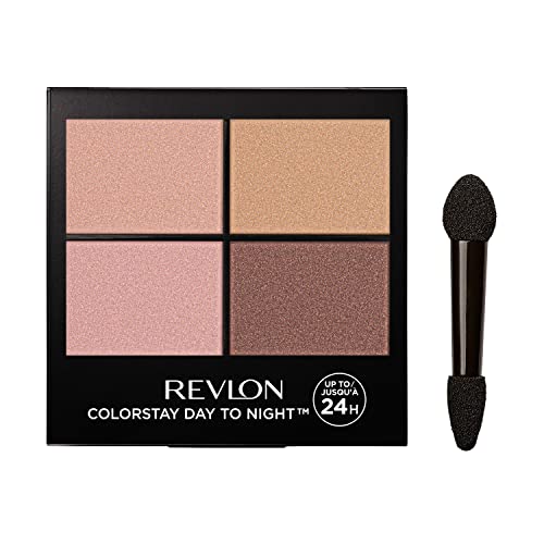 Eyeshadow Palette by Revlon, ColorStay Day to Night Up to 24 Hour Eye Makeup, Velvety Pigmented Blendable Matte & Shimmer Finishes, 505 Decadent, 0.16 Oz