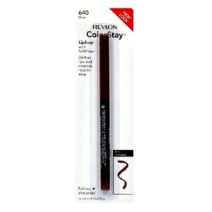 revlon colorstay lipliner with softflex, raisin 640, 0.01 ounce (pack of 2)