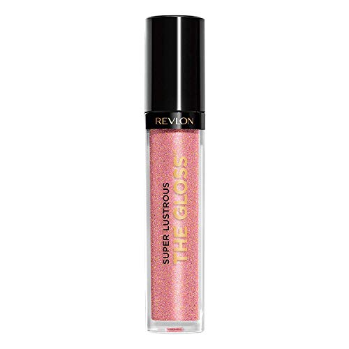 Lip Gloss by Revlon, Super Lustrous The Gloss, Non-Sticky, High Shine Finish, 301 Rose Quartz, 0.13 Oz