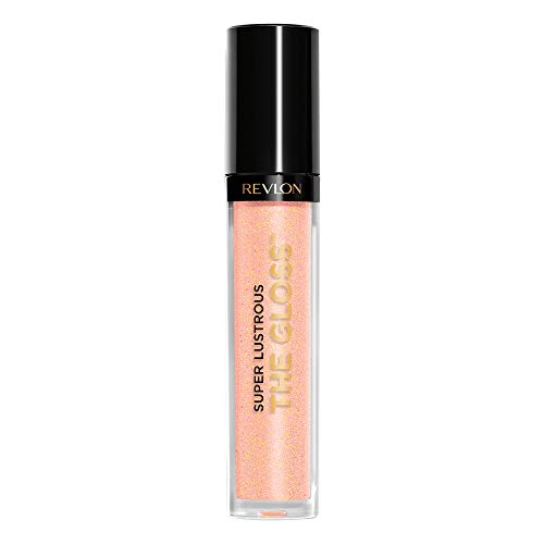 Lip Gloss by Revlon, Super Lustrous The Gloss, Non-Sticky, High Shine Finish, 205 Snow Pink, 0.13 Oz