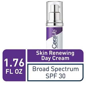 CeraVe Anti Aging Face Cream with SPF 30 Sunscreen | Anti Wrinkle Cream for Face with Retinol, SPF 30 Sunscreen, Hyaluronic Acid, and Ceramides | 1.76 Ounce