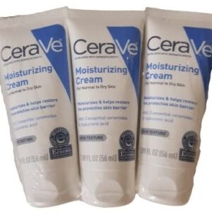 Cerave Moisturizing Cream For Normal To Dry Skin - 1.89 Oz ( Pack of 3 )