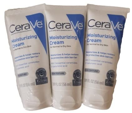 Cerave Moisturizing Cream For Normal To Dry Skin - 1.89 Oz ( Pack of 3 )