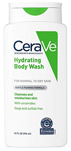 Body Wash for Dry Skin | 10 Ounce | Moisturizing Body Wash with Hyaluronic Acid | Sulfate & Fragrance Free (Pack Of 2)