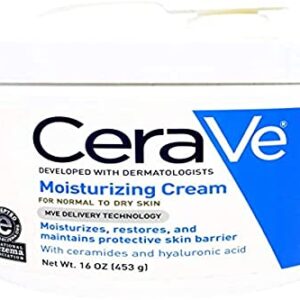 CeraVe, CeraVe Moisturizing Cream with Pump, 16 Ounce