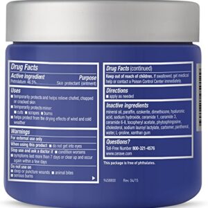 CeraVe Healing Ointment | Moisturizing Petrolatum Skin Protectant for Dry Skin with Hyaluronic Acid and Ceramides | Lanolin Free & Fragrance Free | 12 Ounce