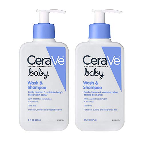 Baby Wash & Shampoo | 8 Ounce | Fragrance, Paraben, Sulfate Free Shampoo for Tear-Free Baby Bath Time (2 Pack)