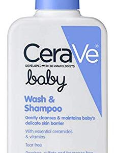 Baby Wash & Shampoo | 8 Ounce | Fragrance, Paraben, Sulfate Free Shampoo for Tear-Free Baby Bath Time (2 Pack)