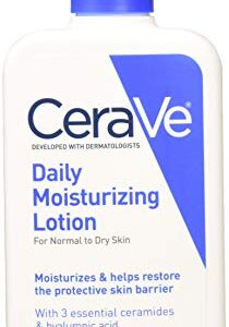 Cerave Moisturizing Lotion Siwmee, White, 12 Ounce