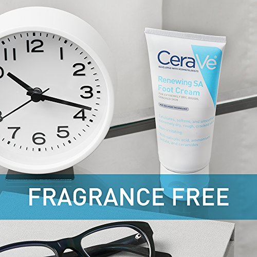 CeraVe Foot Cream with Salicylic Acid | 3 oz | Foot Cream for Dry Cracked' | Fragrance Free