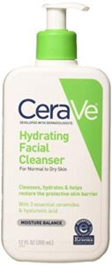 cerave hydrating facial cleanser